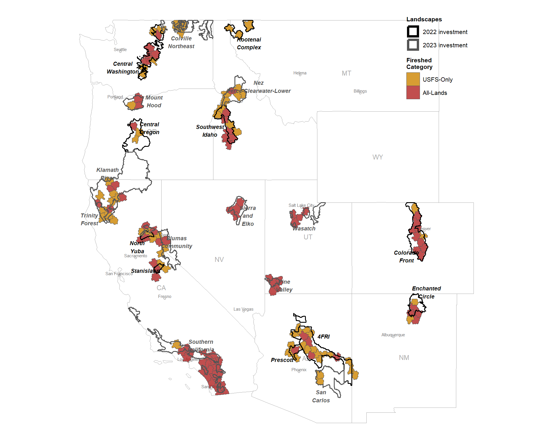 Section 6 Scenario Analysis: WCS Priority Landscapes | Sandbox